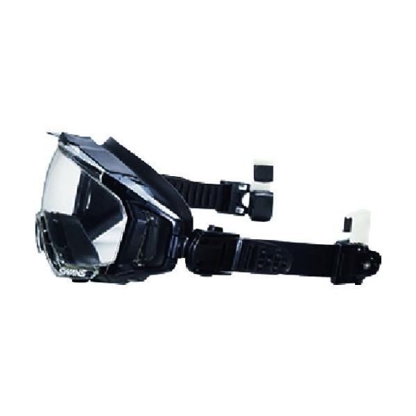 《メーカー》山本光学（株）《品番》SS-7000CL QB BLK《特長》●左右のベルトを引っ張るとワンタッチで装着、緊急時にすばやく対応できます。●肌に優しくフィット感の良いシリコーンクッションは、取り外して水洗いが可能です。●新鮮な空気...