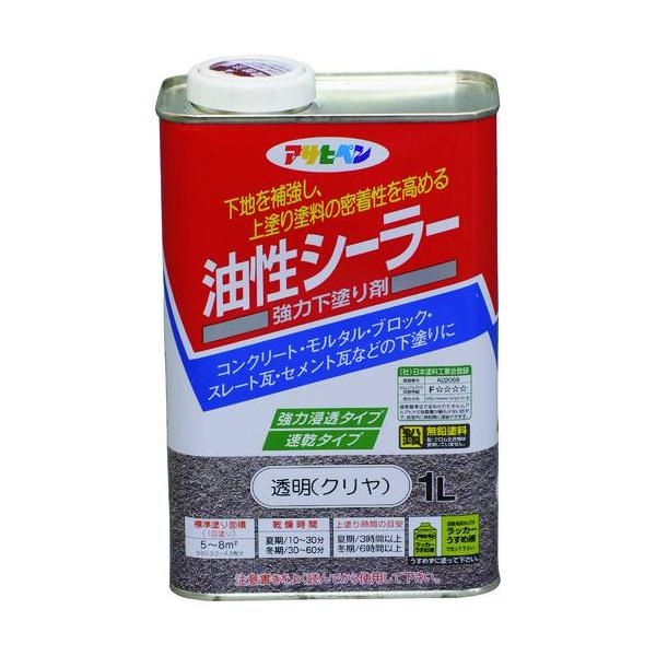 《メーカー》（株）アサヒペン《品番》540096《特長》●スレート瓦、各種セメント瓦、コンクリート、モルタルなどの下地を補強し、上塗り塗料との密着性を向上させます。●上塗り塗料との相乗効果により優れた防水性と耐久性を発揮します。●本品を下塗...