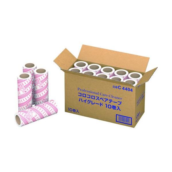 《メーカー》（株）ニトムズ《品番》C4404《特長》●白衣やベッドなどのホコリ取りに、医療・介護の現場で活躍します●スパイクドット粘着です。●めくり口がわかり、きれいに切れるオレンジライン入りです。《用途》●病院、介護施設内の清掃に。《仕様...