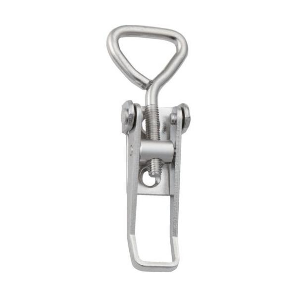 《メーカー》スガツネ工業（株）《品番》TF701SC-ST《特長》●強靭な冷間圧延鋼板製です（品番末尾CR）。●ねじ式の掛金を回転させることで、掛代の調節が簡単にできます。●錠前取り付け用のアイ付とアイなしがあります。●TF701LC型は南...