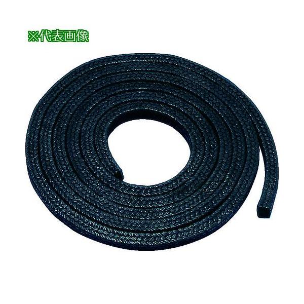 《メーカー》ニチアス（株）《品番》TOMBO NO.9039-11.1《特長》●PAN（ポリアクリロニトリル）系炭素繊維を編組し、PTFEディスパージョンと特殊潤滑剤で処理した経済的な回転機器用パッキンです。《用途》●各種ポンプ、攪拌機、船...