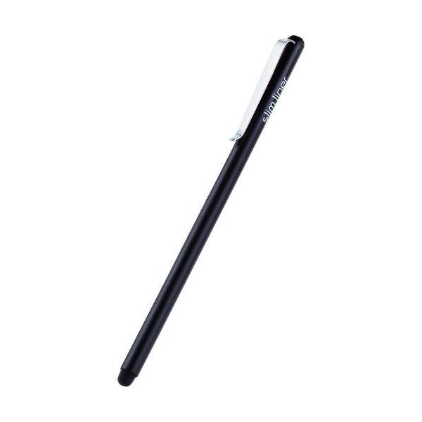 《メーカー》エレコム（株）《品番》P-TPSLIMBK《特長》●ペン先直径が4.5mmで、細かい操作も快適にできるスマートフォン用スリムタッチペンです。●ペン先4.5mmで細かな操作もらくらくです。● 細くてコンパクトなペン軸で、スリムに持...