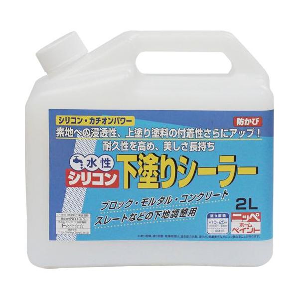《メーカー》ニッペホームプロダクツ（株）《品番》4976124400414《特長》●カチオンタイプなので旧塗膜や素地面と上塗り塗料との付着性を強力に高めます。●浸透性に優れ、シリコンのはたらきで風化した素地面を強固にし、上塗り塗料の耐久性を...