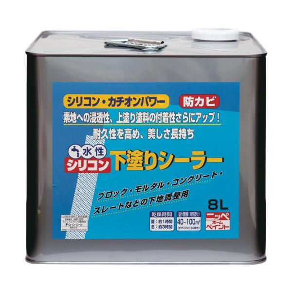 《メーカー》ニッペホームプロダクツ（株）《品番》4976124400438《特長》●カチオンタイプなので旧塗膜や素地面と上塗り塗料との付着性を強力に高めます。●浸透性に優れ、シリコンのはたらきで風化した素地面を強固にし、上塗り塗料の耐久性を...