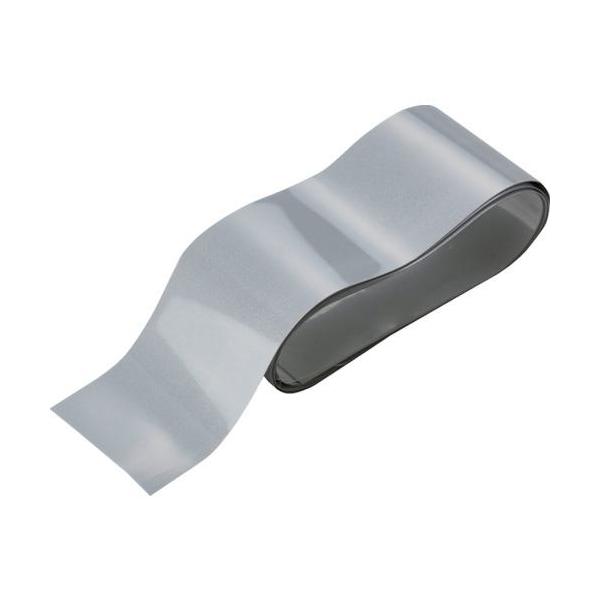 《メーカー》トラスコ中山（株）《品番》HP-2595《特長》●JPマーク認定品です。●５７ｍ先からライトを当てても光り続け視認性の高い反射テープです。●伸縮するため、曲面にも貼れヘルメット、自転車などの安全対策にもお使い頂けます。●お使いの...