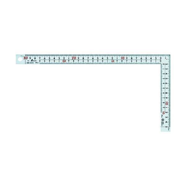 《メーカー》シンワ測定（株）《品番》10035《特長》●しなる広巾タイプです。●弾性がありピタッと張り付き、ケガキやすいです。●材料に引っ掛けてそのまま測れる内側基点目盛です。●基点から1mmピッチ目盛入りです。《用途》●長さの計測や材料へ...