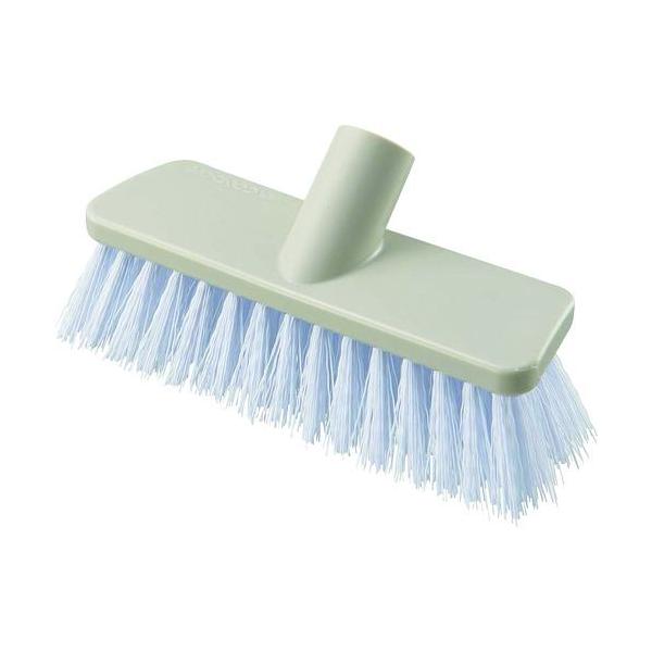 《メーカー》山崎産業（株）《品番》CL714-180U-SP《特長》●隅のゴミを掃きだす台形ヘッドです。●スペア互換性のあるねじ込み式のヘッドで用途に応じたブラシに簡単に交換できます。《用途》《仕様》●幅(mm):200《仕様２》《原産国（...