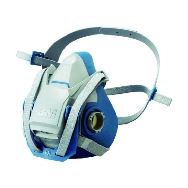 《メーカー》スリーエム　ジャパン（株）安全衛生製品事業部《品番》6500QLL CL2-3《特長》●３M独自のクイックラッチ機能を搭載しています。●片手で素早く、簡単にしめひもの調節が行えるため、ヘルメットを着けたままでもマスクの着脱が可能...
