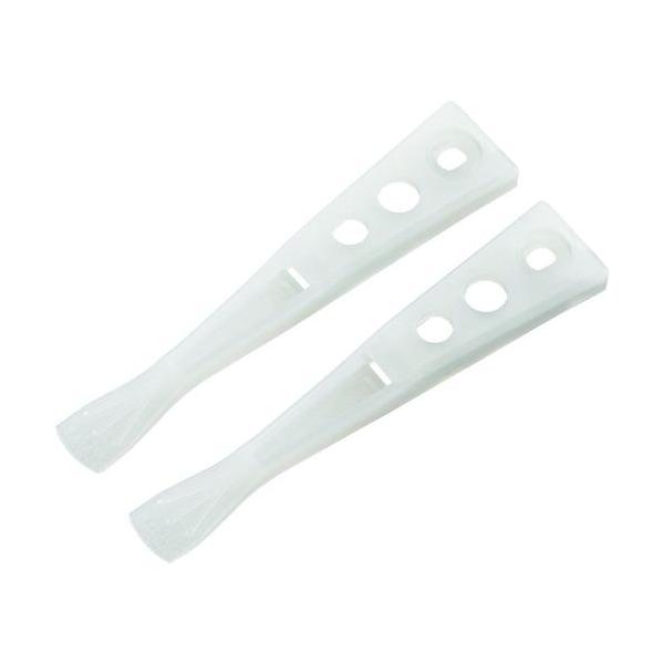 《メーカー》ホーザン（株）《品番》P-645N-1《特長》●シール・粘着テープなどが貼りつきにくい特殊素材の非粘着ピンセットです。《用途》●P-643-N用交換チップ《仕様》●全長(mm):48●先端形状:先平幅広●先端幅(mm):6.0（...