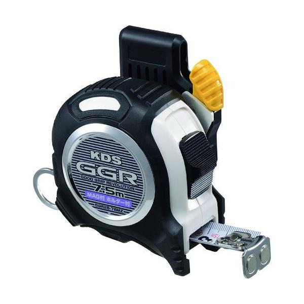 《メーカー》ムラテックＫＤＳ（株）《品番》GGR25-75MZ《特長》●厚み1.5倍で強度2.5倍のマグネット付厚爪仕様です。●目盛が10倍長持ちする高耐久ナイロンコート仕様です。●安全ロープ取付リング付です。●セフティメタルホルダーZ(S...