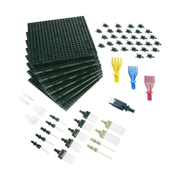 《メーカー》パンドウイットコーポレーション《品番》QB-KIT2《特長》●Quick-Build[[TMU]]ハーネスボードシステムの各種コンポーネントが入ったスターターキットです。《用途》●ハーネスボードの作成用。《仕様》《仕様２》●＜キ...