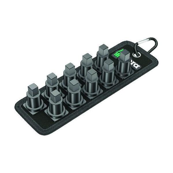 《メーカー》Ｗｅｒａ社《品番》003982《特長》●取り付けやすいツイストロックが付いてます。《用途》●締付作業《仕様》●差込角(mm):9.5●全長(mm):209●差込数:10《仕様２》《原産国（名称）》中国《材質／仕上》●ナイロン《セ...