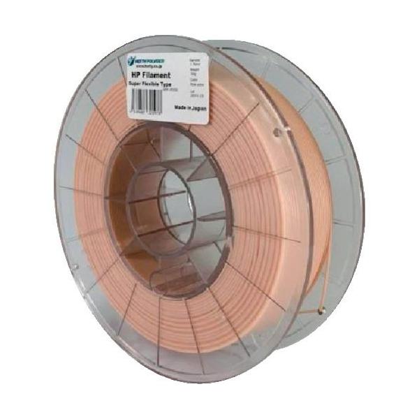 《メーカー》ホッティーポリマー（株）《品番》HPF-OP500《特長》●汎用のFDM方式3Dプリンターで使用できる軟質フィラメントです。●ゴムライクな柔らかさをもつ軟質フィラメントです。●軟質でありながら、フィラメント形状の時点では剛性があ...