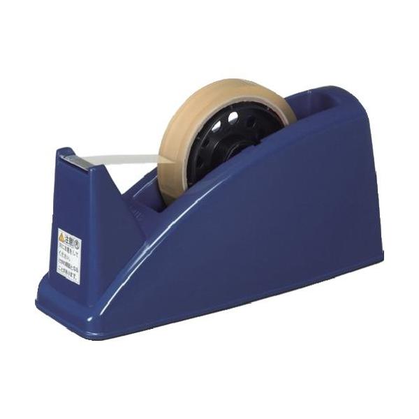 《メーカー》プラス（株）《品番》TC-101E BL《特長》●底は全面ゴム付です。●高摩擦力で、すべりません。《用途》《仕様》●最大テープ幅(mm):24●最大テープ外径(mm):75●色:ブルー●替刃品番:TC-001●適合テープ:幅２４...