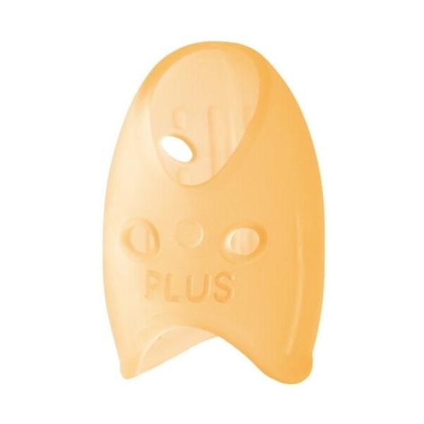 《メーカー》プラス（株）《品番》KM-302CA《特長》●長時間つけていてもムレにくく、事務作業もスムーズです。●高い摩擦力の素材、指先でもめくりやすい形状です。《用途》《仕様》●サイズ:M●色:オレンジ《仕様２》●1袋入数:4個《原産国（...