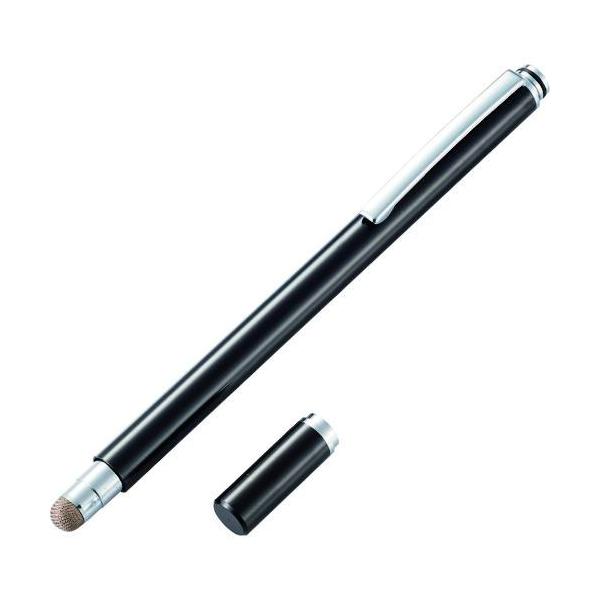 《メーカー》エレコム（株）《品番》P-TPMCF01BK《特長》●さらさらと滑り心地がよく、なめらかな操作を実現する導電繊維製のペン先を採用したタッチペンです。●指先でのタッチ操作と違い、液晶画面を汚さずに操作可能です。●文字入力などのキー...