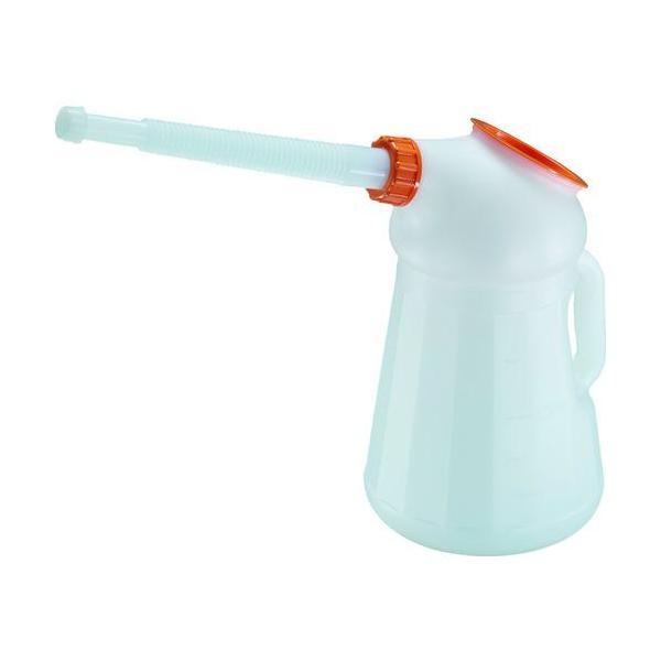 《メーカー》トラスコ中山（株）《品番》PN-3《特長》●本体・ノズルの両方に蓋が付いており、さらにノズルの方には、こし網付きと液体排出時の異物混入を防ぐことが出来ます。●ノズルキャップ・こし網付き●ノズルのキャップはフタに装着できます。《用...