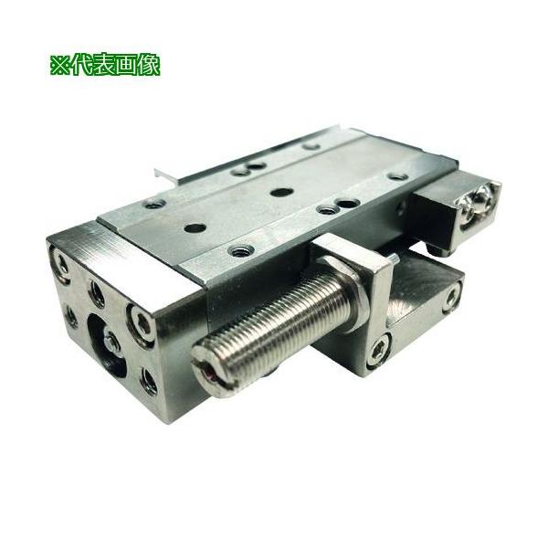 《メーカー》（株）ニューエラー《品番》PPU-SD10-15-TP《特長》●アクチュエータ内蔵小型リニアガイドにテーブルを融合しています。《用途》●高精度位置決めに。●ワーク搬送に。●位置決めストッパに。●ワークのクランプに。《仕様》●スト...