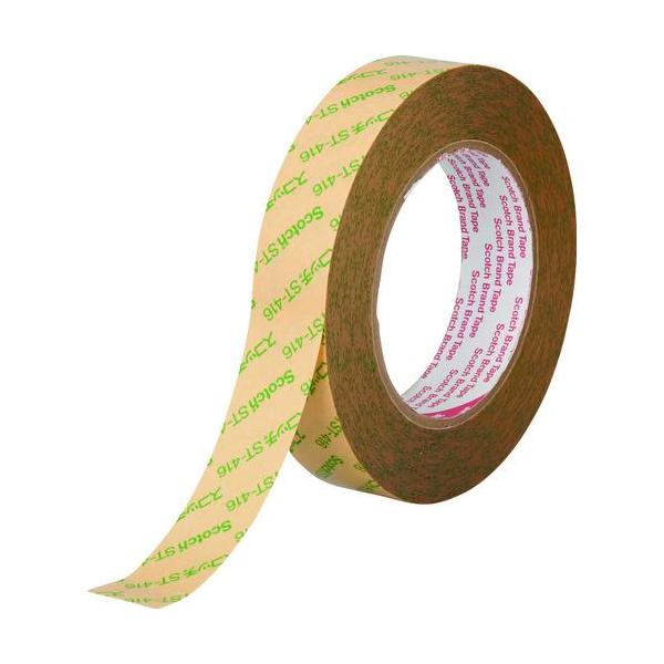 《メーカー》スリーエム　ジャパン（株）テープ・接着剤製品事業部《品番》ST416P 25X30 1P《特長》●ポリエステル基材にアクリル系粘着剤を塗布した両面テープです。●透明性が高く、厚さが均一で優れた剪断強度、耐熱性、耐久性があります。...