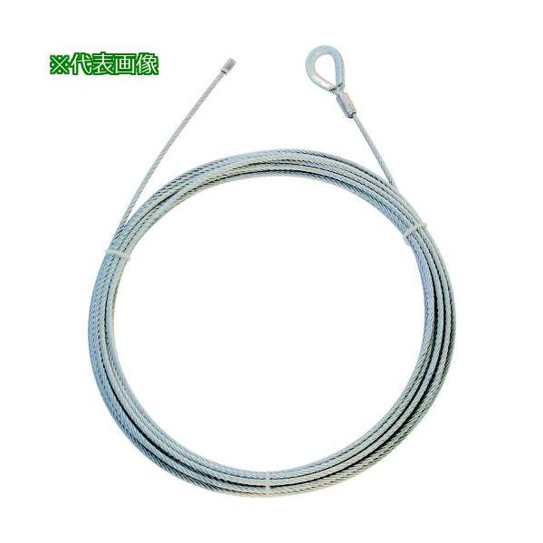 《メーカー》（株）スリーエッチ《品番》KW10《特長》●交換用ワイヤーです。《用途》《仕様》●ワイヤ径×長さ(mm×m):4×10●適合機種:ECW100《仕様２》●電動ウインチの交換用ワイヤー●先端アイ加工《原産国（名称）》日本《材質／仕...
