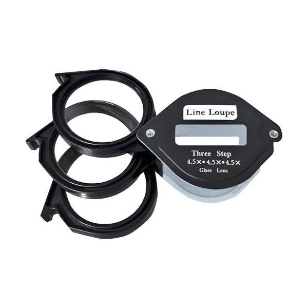 《メーカー》（株）京葉光器《品番》LIB-03《特長》●レンズ径36mmの重ね合わせ式ルーペです。《用途》●一般検査、観察。《仕様》●倍率(倍):4.5(3枚)●レンズ寸法(mm):φ36●幅(mm):61●奥行(mm):46●高さ(mm)...