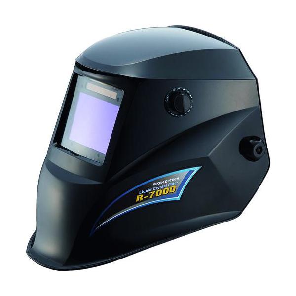 《メーカー》（株）理研オプテック《品番》R-7000-H《特長》●安全性・快適性にこだわりました。●電池交換可能な長持ちモデルです。●防じんマスクを装着して溶接作業を行えるように、呼吸部に幅広スペースを設けています。●4つの受光センサーでし...