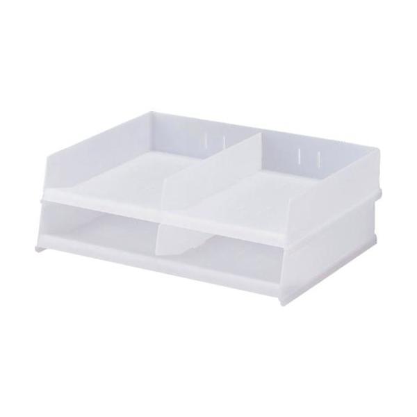 《メーカー》（株）ＬＩＨＩＴ　ＬＡＢ．《品番》A7312-1《特長》●動かせる仕切りでスッキリ収納します。●チケット、封筒、伝票、パンフレットなど収納するものに合わせて仕切りの入りが変えられるレタートレーです。●チケット、封筒、伝票、パンフ...