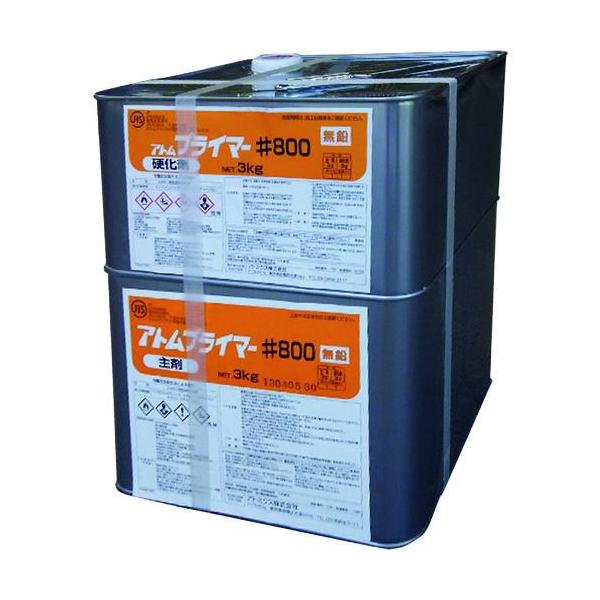 《メーカー》アトムサポート（株）《品番》00001-76301《特長》●速乾性なので2〜3時間の乾燥でアトムフロアトップ各種製品が上塗りできます。●一般コンクリート面に強力に接着します。●目止め効果があり、ピンホールを防ぎます。●JISK5...