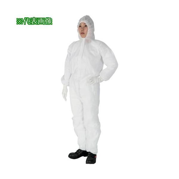 《メーカー》トラスコ中山（株）《品番》TSB-60-M《特長》●通気性に優れ、不快なムレを軽減します。●生地が柔らかく作業がしやすいです。●腰・手首・足首・フードにゴム付で異物の侵入を防ぎます。●ファスナーはそのまま捨てられるプラスチック製...