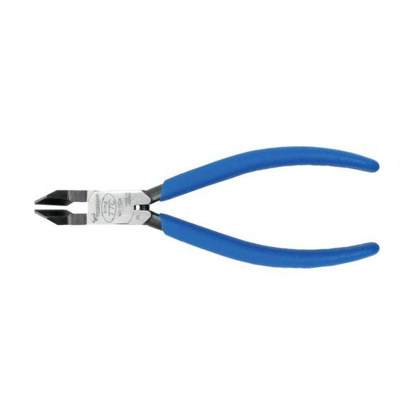 《メーカー》（株）ツノダ《品番》AN-150A《特長》●45°刃とスリムな先端形状で狭い部分に入り込めるため、変則的な箇所の切断が可能です。●フラット刃でキレイな切断面です。●ばね付で連続作業の負担を軽減します。●プラスチック曲面のバリ取り...