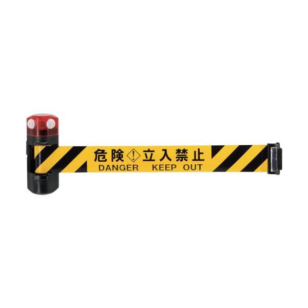 《メーカー》中発販売（株）《品番》BRS-606BLED《特長》●人感センサーLEDライトが付いたバリアリールLongです。●バリアリールLongの形状に合わせた専用設計です。《用途》●夜間や暗所での危険区域などへの立入規制に。《仕様》●表...