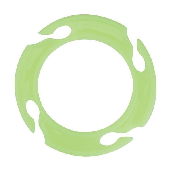 《メーカー》トラスコ中山（株）《品番》TCHRLY《特長》●コーン用のプラスチック製リングです。●４方向にチェーンなど付けられます。《用途》●進入禁止区間の仕切りや、駐車場内での区画整理、人の誘導などに。《仕様》●色:蛍光イエロー●内径(m...