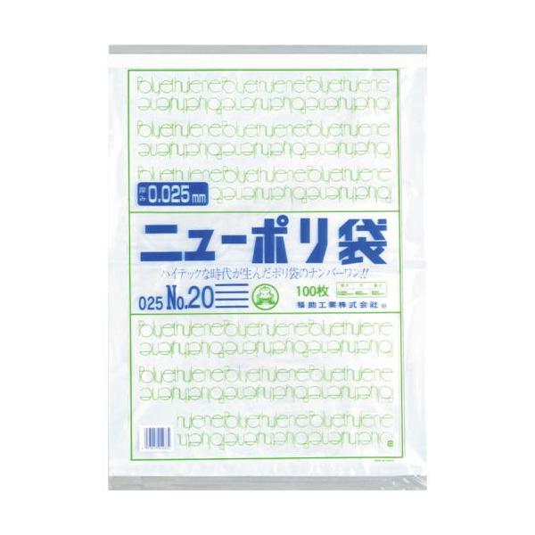 《メーカー》福助工業（株）《品番》0447722《特長》●強度、透明度、開口性に優れています。●外装袋には取り出し口がついておりますので大変便利です。●号数によりますが化粧箱入となっております。《用途》《仕様》●色:透明●縦(mm):600...