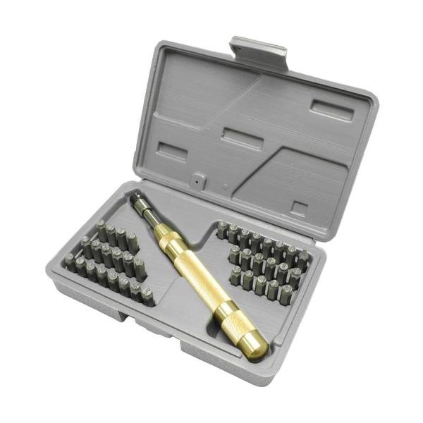 《メーカー》（株）ワールドツール《品番》2002000006882《特長》●鉄やアルミニウム材などに、数字やアルファベットを打刻することができるスタンプポンチです。●本体を押し込むだけで、自動で打刻することができます。《用途》●金属・木工製...