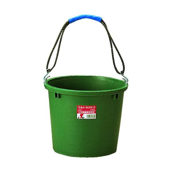 《メーカー》リス興業（株）《品番》UT-B-R《特長》●使いやすさの追求と柔軟性材料を用い、プロユースにお応えできます。●丈夫で持ちやすく、割れにくいです。《用途》《仕様》●色:グリーン●外径(mm):327●高さ(mm):257●容量(L...