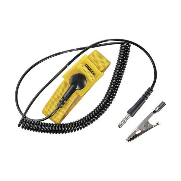 《メーカー》トラスコ中山（株）《品番》WS-A-MS《特長》●柔軟性がありフィット感が良いです。●肌に接触する部分に金属を使用していないので、金属アレルギーを起こしにくいように配慮しています。《用途》●電子機器・精密機器組立作業での静電気除...