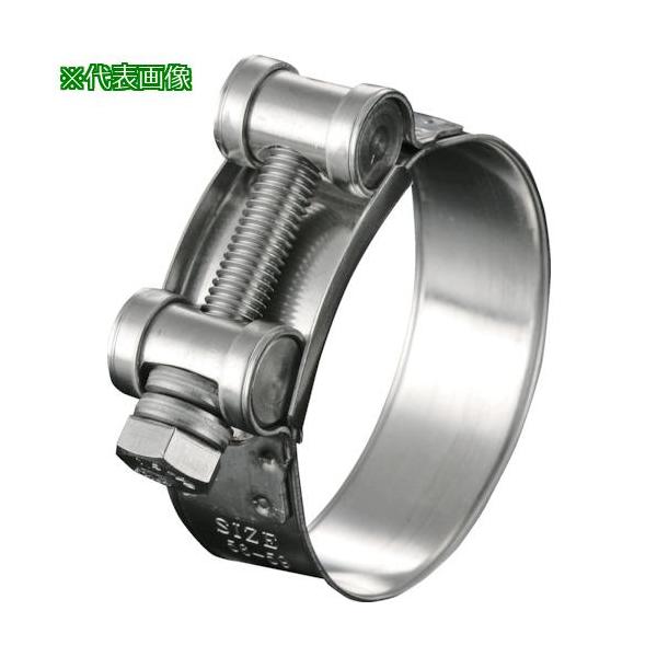 《メーカー》トラスコ中山（株）《品番》TTHC-2243《特長》●オールステンレスを採用しているため、耐腐食性が高いです。《用途》●管材、建機関連。《仕様》●最大径(mm):43●最小径(mm):40●バンド幅(mm):22●厚さ(mm):...