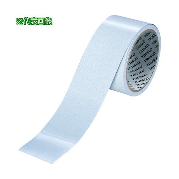 《メーカー》トラスコ中山（株）《品番》TSRFT25-W《特長》●貼り直しがしやすく、空気が入りづらい粘着剤を使用しています。●伸縮性があるため曲面にもぴったりフィットします。●屋外耐候性５年を有します。《用途》●工場や倉庫などの安全対策、...