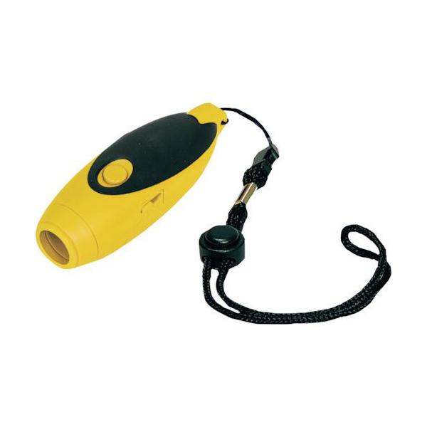 《メーカー》トーエイライト（株）《品番》B2890《特長》●３種類の合図音でシーンに合わせて使い分けできます。●ボタンを押して音を鳴らすタイプです。●衛生的にも優れています。《用途》《仕様》●色:黄●幅(mm):33●高さ(mm):39●全...