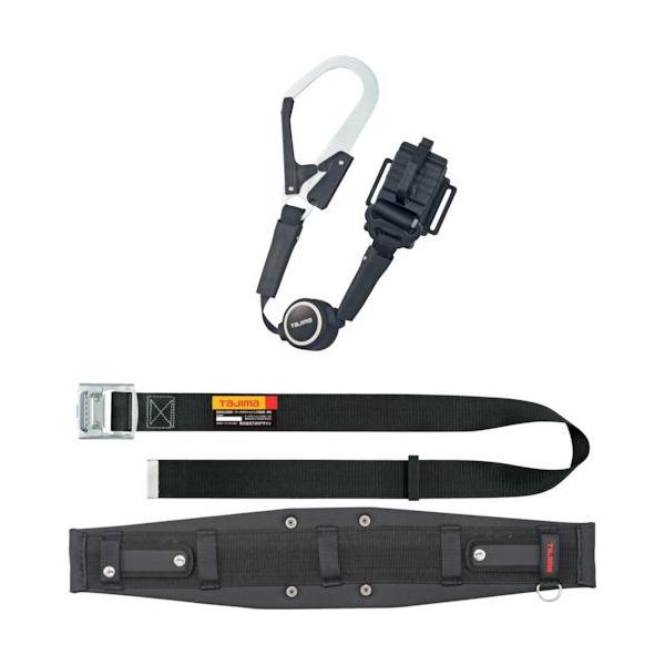 《メーカー》（株）ＴＪＭデザイン《品番》SEGREST301M《特長》●装着スペース10cmの省スペース胴ベルト用ランヤードです。●作業の邪魔にならない超小型両側巻取式(ロック機能なし)です。●耐久性の高いスチールL1フック仕様です。●ズレ...