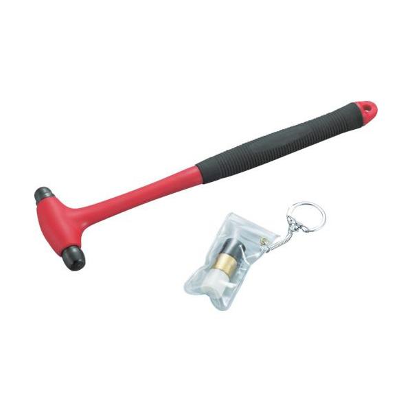 《メーカー》トラスコ中山（株）《品番》TH-9013《特長》●特殊鋼にプラスチックの一体成型でヘッドが抜けず安心です。●打撃の振動を吸収する新構造のハンドルには、滑りにくいエラストマー樹脂を使用しています。●鋼の芯材により、木柄の3倍の耐久...