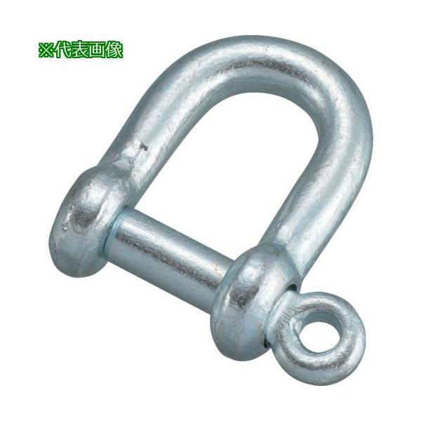 《メーカー》トラスコ中山（株）《品番》TSC-08《特長》●ねじ込みタイプのスタンダードなシャックルです。《用途》●連結金具として。《仕様》●基本使用荷重(t):0.23●使用荷重(kN):2.25●ねじ径:W5/16●B(mm):16●D...