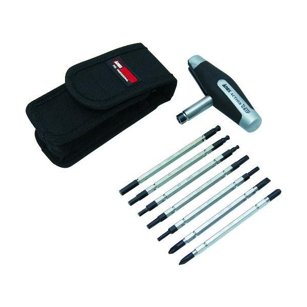 《メーカー》アネックスツール（株）《品番》3350《特長》●力を必要とするねじの取り外し作業に適しています。●1つのドライバーでストレートとT型の2種類の使い分けができます。《用途》《仕様》●刃先:［［＋］］1×［［＋］］3×125mm、［...