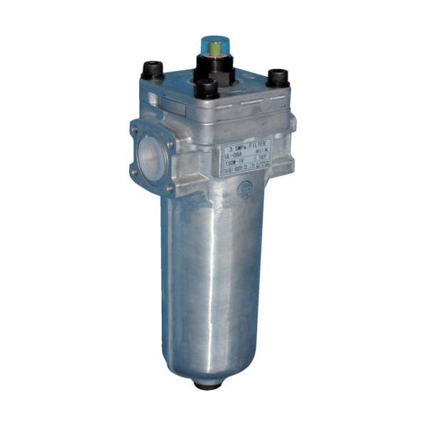 《メーカー》大生工業（株）《品番》UL-10A-10U-IV《特長》●インラインに装着し、油圧回路中の油清浄度を保つことで油圧機器への異物混入を防ぎます。●上抜き式でエレメント交換が容易です。●配管方式はねじ込み形（フランジ形はオプション）...