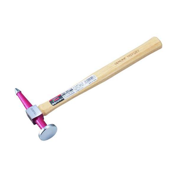 《メーカー》トラスコ中山（株）《品番》TSM-166《特長》●柄は軽くて丈夫で弾力性のあるヒッコリーを使用しています。●頭部硬度はHRC40〜50です。《用途》●板金等。《仕様》●頭径(mm):41●頭長(mm):137.5●全長(mm):...