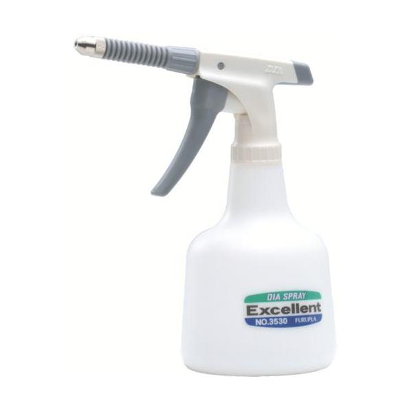 《メーカー》（株）フルプラ《品番》3530-02《特長》●溶剤系に強い特殊設計です。●有機溶剤系が噴霧できます。●ノズルを回すと霧から直射まで対応可能です。《用途》●有機溶剤系の噴霧・クリーナー・防錆剤・しみ抜き剤など。《仕様》●容量(ml...