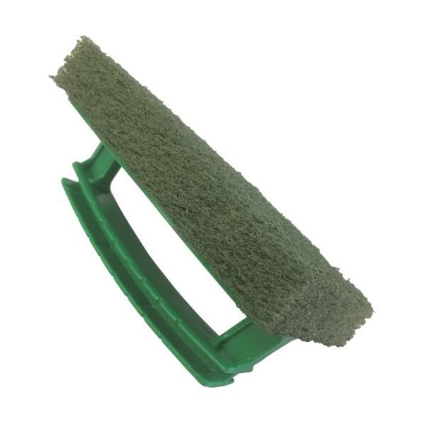 《メーカー》スリーエム　ジャパン（株）コマーシャルケア販売部《品番》H/BRUSH GRE《特長》●軽くて、作業しやすい手作業用プラスチック製ホルダです。●パッドとホルダは接着されており、交換はできません。《用途》《仕様》●色:緑●縦(mm...