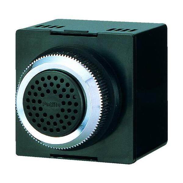 《メーカー》（株）パトライト《品番》BM-202《特長》●機器への組み込み用として最適、2種類の音色を内蔵した超小型電子ブザーです。●電源スイッチのON/OFFによる動作ができます。●屋内用、埋め込み専用タイプで板厚が7mm以下の盤への取り...