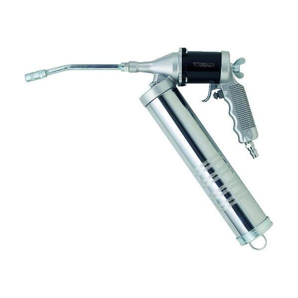 《メーカー》トラスコ中山（株）《品番》TAG-508N《特長》●エア専用です。●ガンが360°回転するため場所に応じて角度調整できます。●グリスの連続吐出が可能なので大量のグリスアップに最適です。●グリスはカートリッジ専用です。《用途》●機...