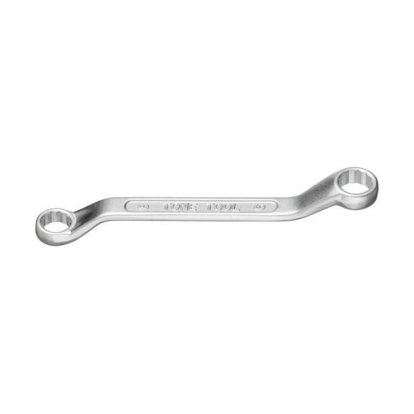 《メーカー》ＴＯＮＥ（株）《品番》M46-0809《特長》●柄部の曲がり角度が45°で全長が短いため、狭い箇所で周辺の障害物を避けて作業ができます。《用途》《仕様》●対辺寸法(mm):8×9●全長(mm):105《仕様２》●柄部の曲がり角度...